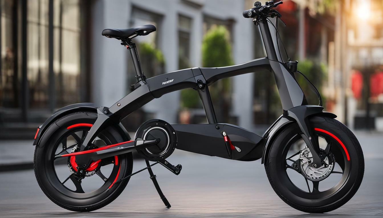 Experience the Foldable Dark Knight Electric Bike – Ride in Style ...