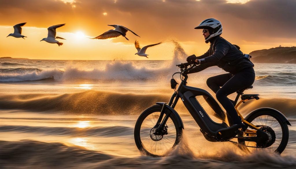 Experience the Shoreline Ride with an Electric Bike Beach Adventure – Electric Bike Lab